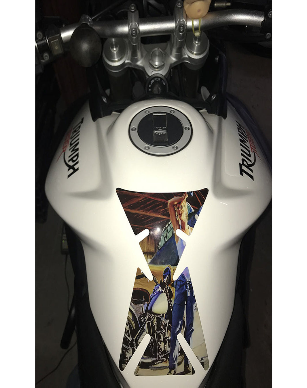Customized Motor Bike Tank Pads – custommachines